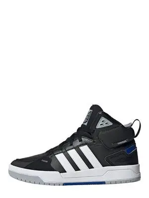 Adidas Mid-top Lace-up Sneakers - Black/white