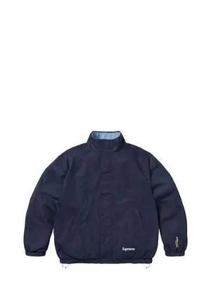 Supreme Polartec Reversible Track Jacket - Navy