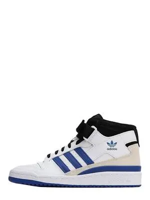 Adidas Forum Mid Sneakers - White/blue/black
