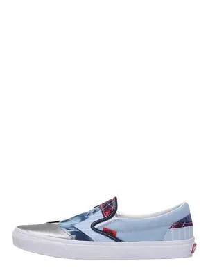 VANS Slip-on Luxe Patchwork Sneakers - White