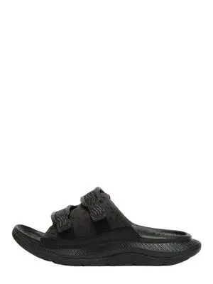 Hoka One One Ora Luxe Slide Sandals - Black