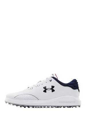 Under Armour Draw Sport Spikeless Golf Shoes - White/academy