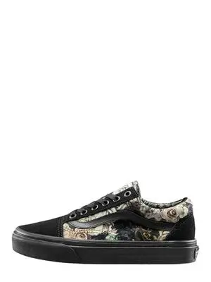 VANS Old Skool Floral Sneakers - Black
