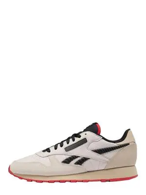 REEBOK Reebok The Money Heist X Classic Leather 'Dali Mask' Sneakers Brown