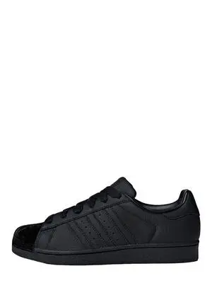 Adidas Superstar 'triple Black' Low Top Sneakers - Core Black/core Black/core Black