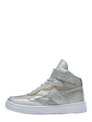 REEBOK Victoria Beckham Dual Court Mid 2 Metallic Sneakers - Silver