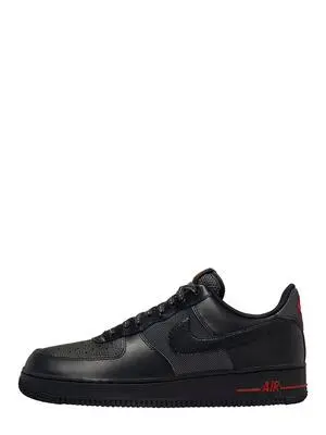 Nike Nike Air Force 1 Low "Reflective Black" Black/red