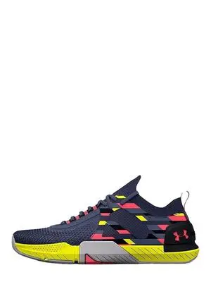Under Armour Tribase Reign 4 Pro Amp Training Sneakers - Purple/pink/yellow