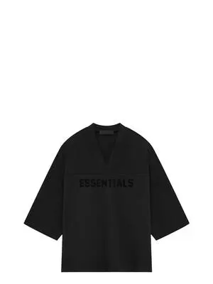 Fear Of God Heavy Jersey Football T-shirt - Black