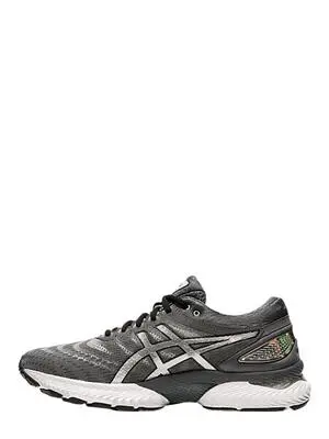 Asics Gel-nimbus 22 Platinum Athletic Sneakers - Black/silver
