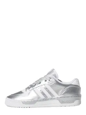Adidas Rivalry Low Metallic Sneakers - Silver