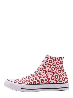CONVERSE Chuck Taylor All Star High Top Sneakers - White/red