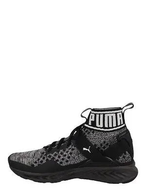 PUMA Ignite Evoknit High Top Sneakers - Black