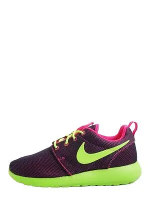Nike Roshe Run 'hyper Pink Volt' Sneakers - Purple/pink/green