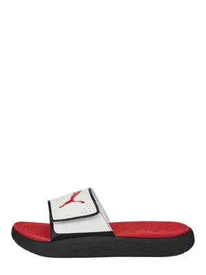 PUMA Softride Slide - Black/red/white