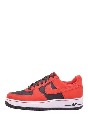 Nike Force 1 Sneakers - Black/unvrsty Red-unvrsty Rd