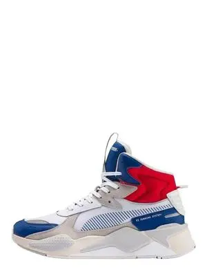 PUMA Puma RS-X Mid Utility High Top Sneakers Gray/blue/red