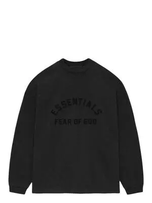Fear Of God Heavy Long-sleeve T-shirt - Black