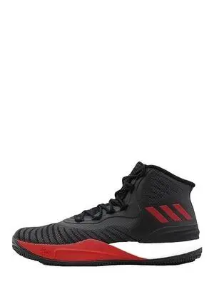 Adidas D Rose 8 High Top Sneakers - Black