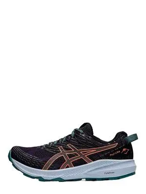 Asics Fuji Lite 3 Trail Running Shoes - Night Shade/nova Orange