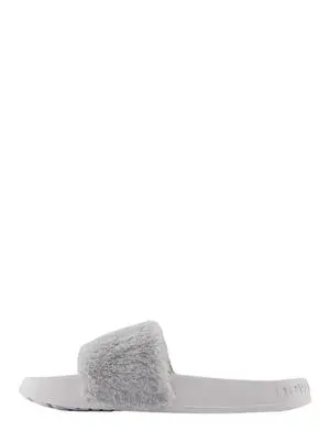 NEW BALANCE 200 Fuzzies Slide - Gray