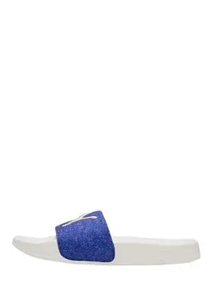 PUMA Leadcat 2.0 Denim Slide - White/blue