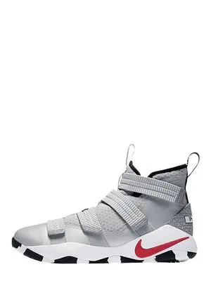 Nike Nike Soldier 11 EP Basketball Sneakers Silver/red