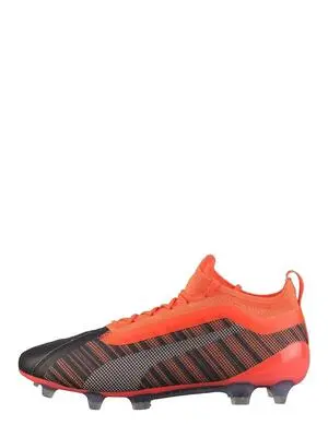 PUMA Puma ONE 5.1 FG/AG Soccer Cleats Black/red