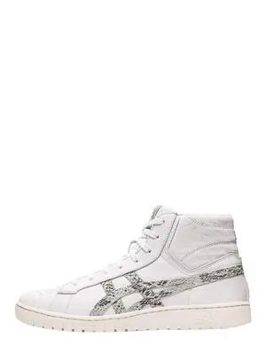 Asics X Atmos Gel-ptg Mt "snakeskin" High Top Sneakers - White/black