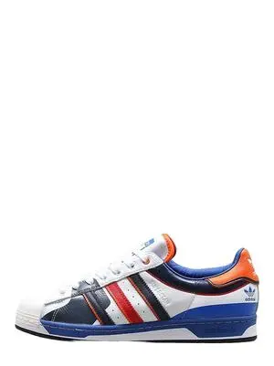 Adidas Superstar Starting Five Low Top Sneakers - White/blue/red