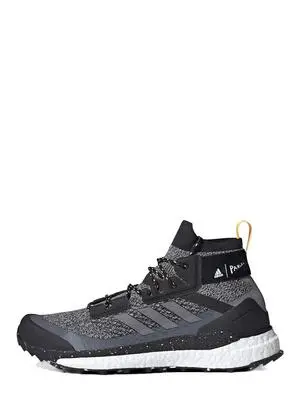 Adidas Parley X Terrex Free Hiker High Top Sneakers - White/grey
