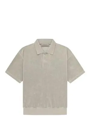 Fear Of God Ss23 Long Sleeve French Terry Polo - Beige