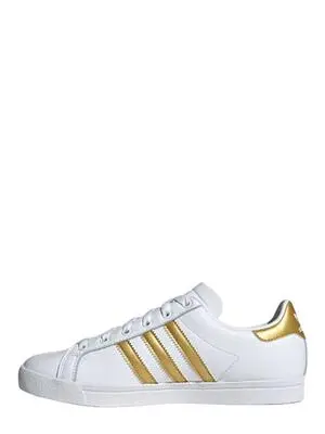 Adidas Coast Star Metallic Sneakers - White