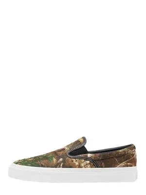 CONVERSE Realtree Camo X One Star Cc Pro Slip Cons Low Top Sneakers - Black
