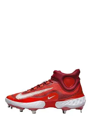 Nike Nike Alpha Huarache Elite 4 Mid Baseball Cleats Red