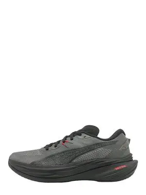 PUMA Deviate Nitro 3 Athletic Sneakers - Grey/red