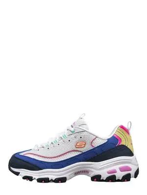 Sketchers D'lites 1.0 Gs Sneakers - Grey/blue