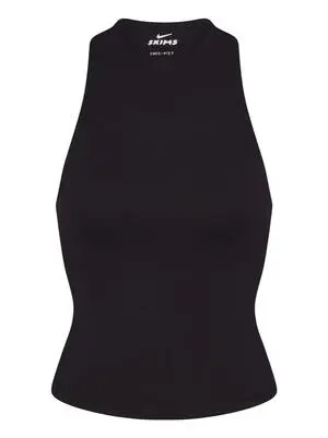 Nike X Skims Matte Racerback Tank - Obsidian