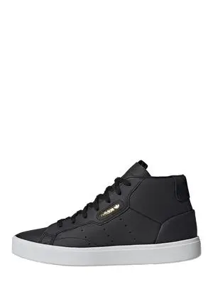 Adidas Sleek Mid-top Sneakers - Black