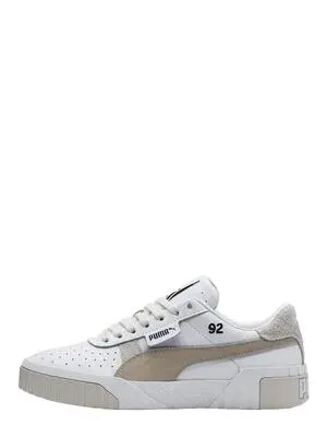 PUMA Cali Leather Suede X Sg Low-top Sneakers - White