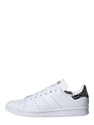 Adidas Stan Smith Sneakers With Snakeskin Detailing White