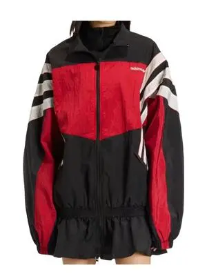 Adidas Adidas Woven Track Top Black/red