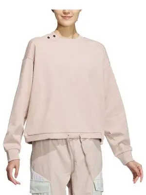 Adidas Neo Bball Crew 6 Pullover - Pink