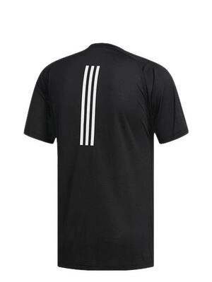 Adidas 3-stripes Training T-shirt - Black