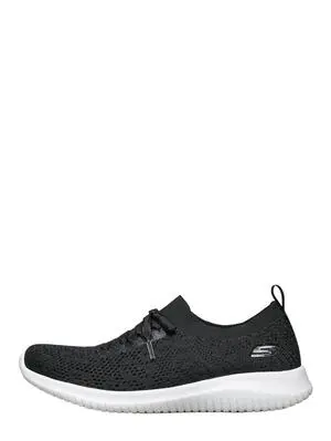 Sketchers Ultra Flex Slip-on Sneakers - Black
