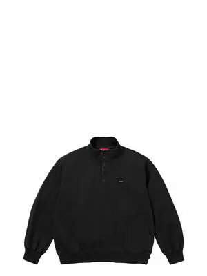 Supreme Supreme Ss26 Small Box Half Zip Pullover 'black' Black
