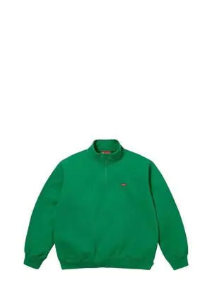 Supreme Supreme Ss26 Small Box Half Zip Pullover 'green' Green