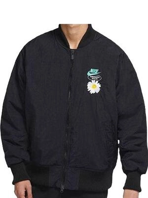 Nike Daisy Printed Padded Bomber Jacket - Multi-color