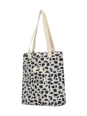 PUMA Core Pop Shopper Bag - Beige/black