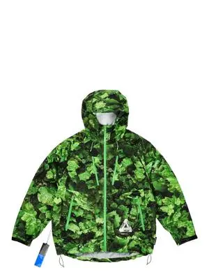 PALACE Pertex 3l Armor Jacket Leaf Print - Green